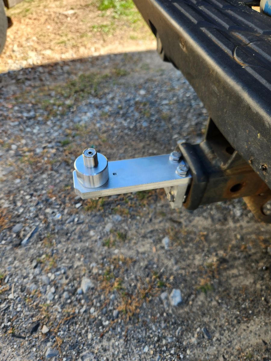 Trailer hitch brackets